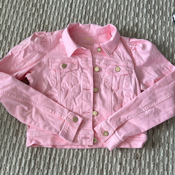 Lilly Pulitzer | Jackets & Coats | Lilly Pulitzer Denim Jacket | Poshmark